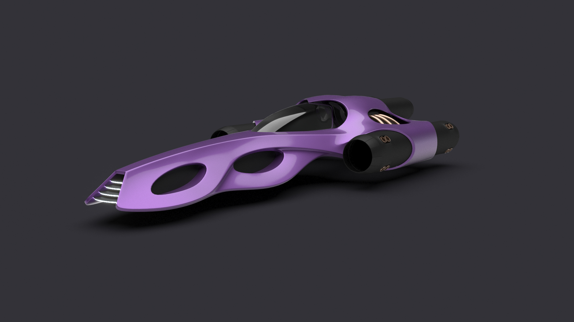 Racing Spaceship Arcturus 3D Model - TurboSquid 2211933