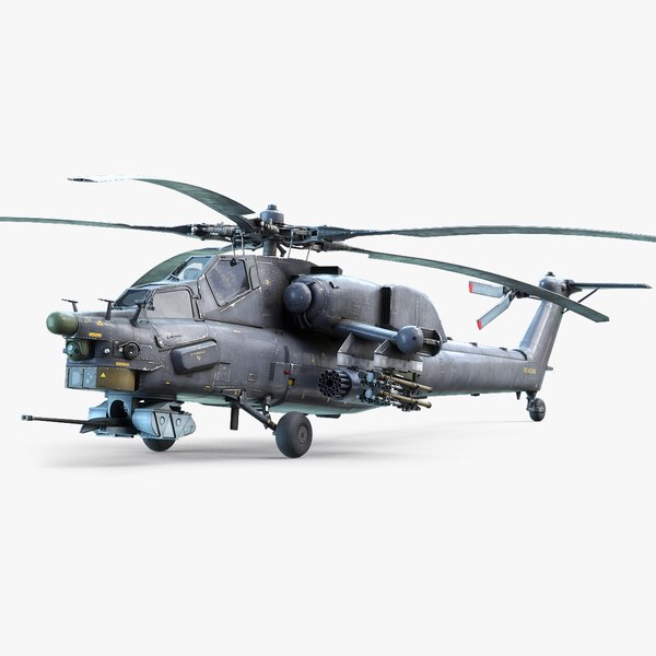 modelo 3d Helicóptero de ataque Mi-28N Havoc - TurboSquid 2182067