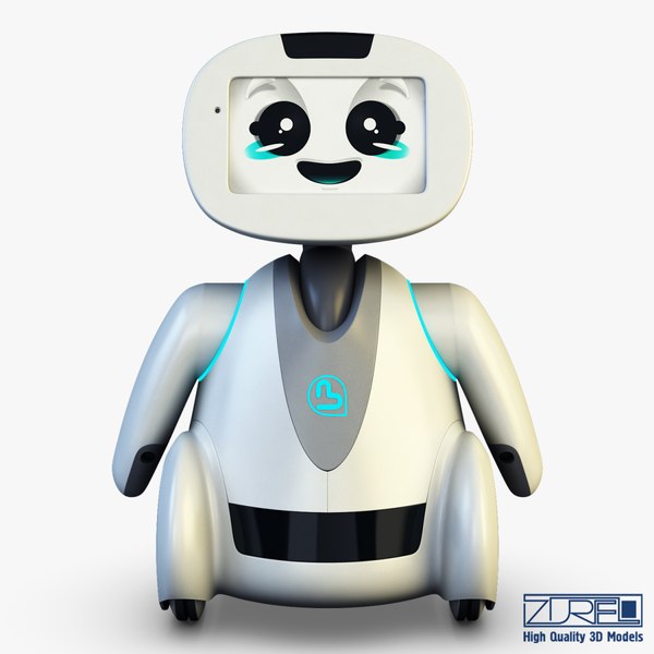 modelo 3d Buddy Robot blanco v 2 - TurboSquid 1104999