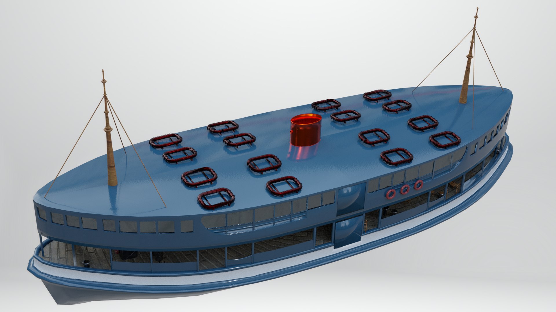 3D Ferry - TurboSquid 1997042