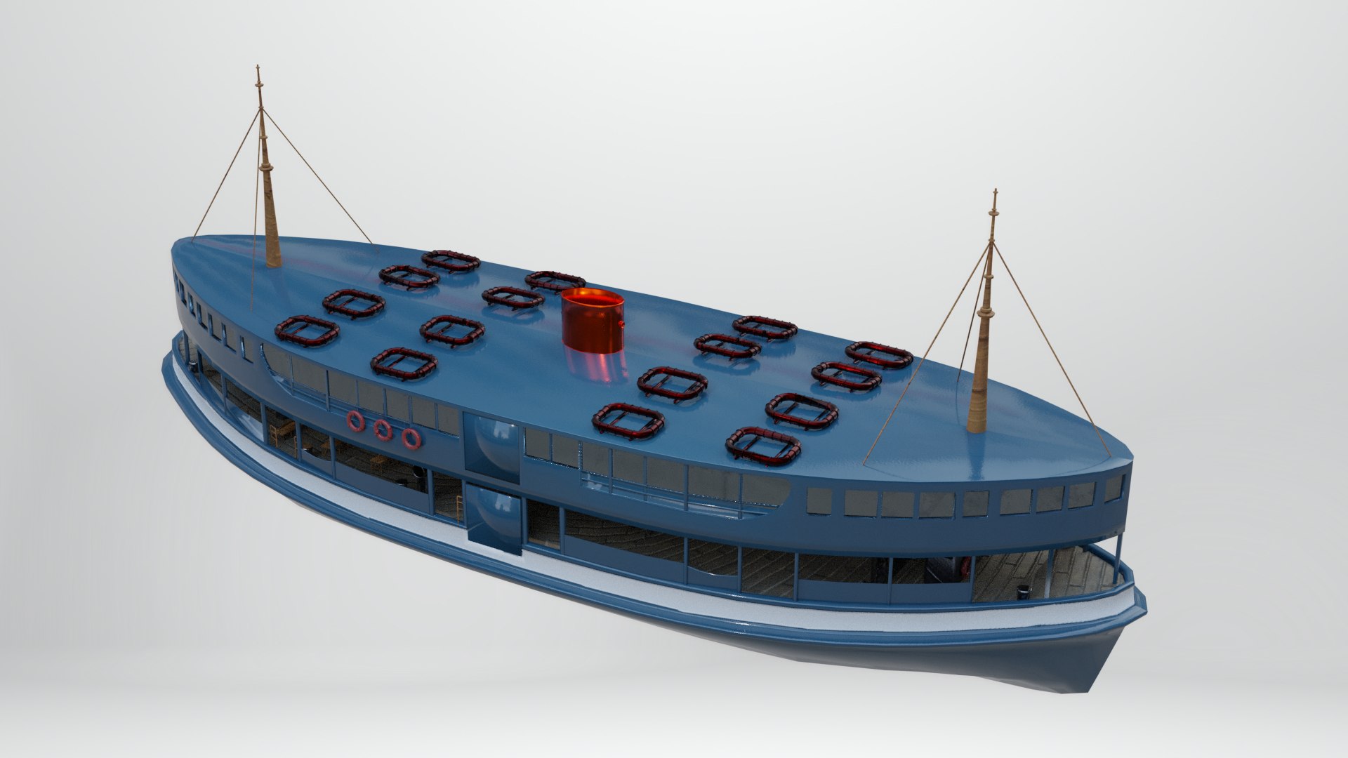 3D Ferry - TurboSquid 1997042
