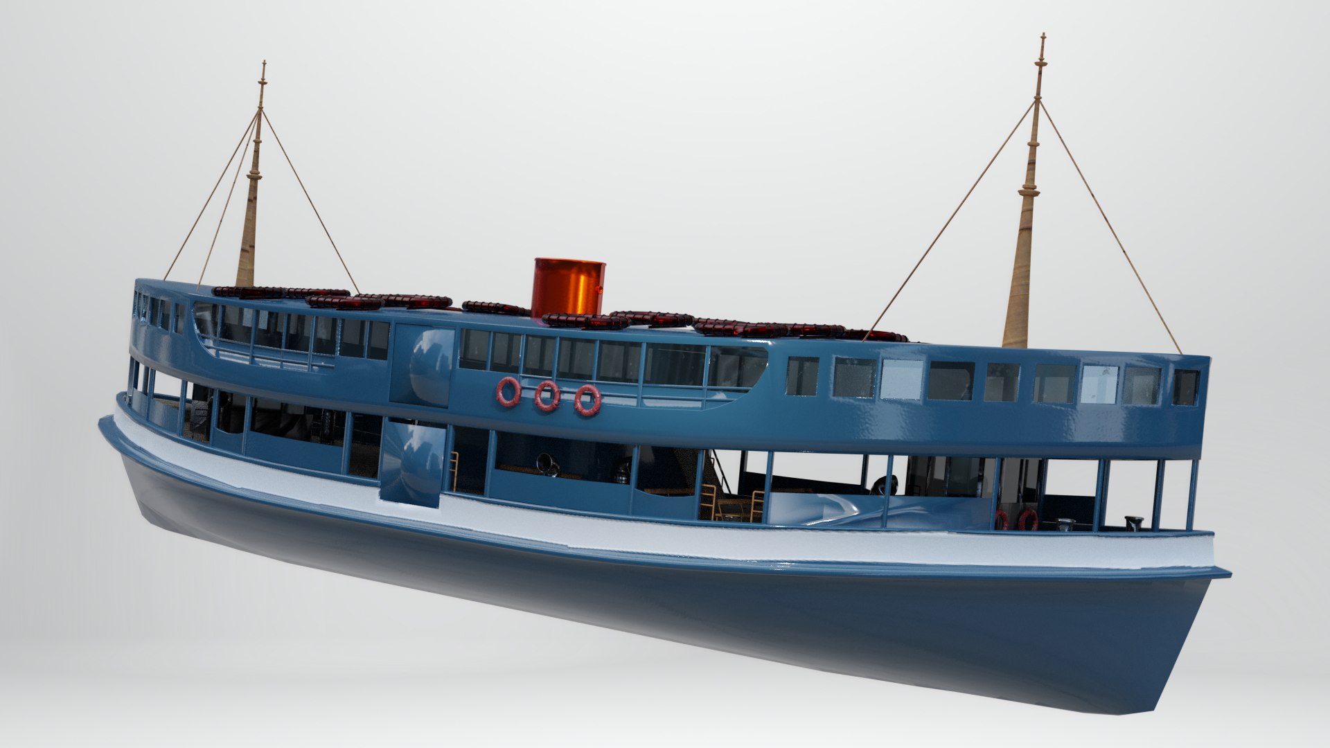 3D Ferry - TurboSquid 1997042