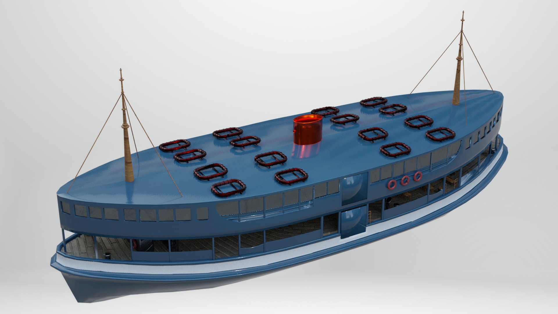 3D Ferry - TurboSquid 1997042