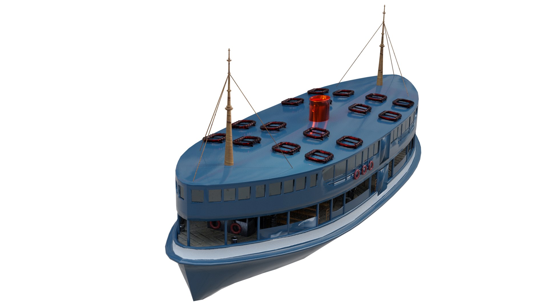 3D Ferry - TurboSquid 1997042