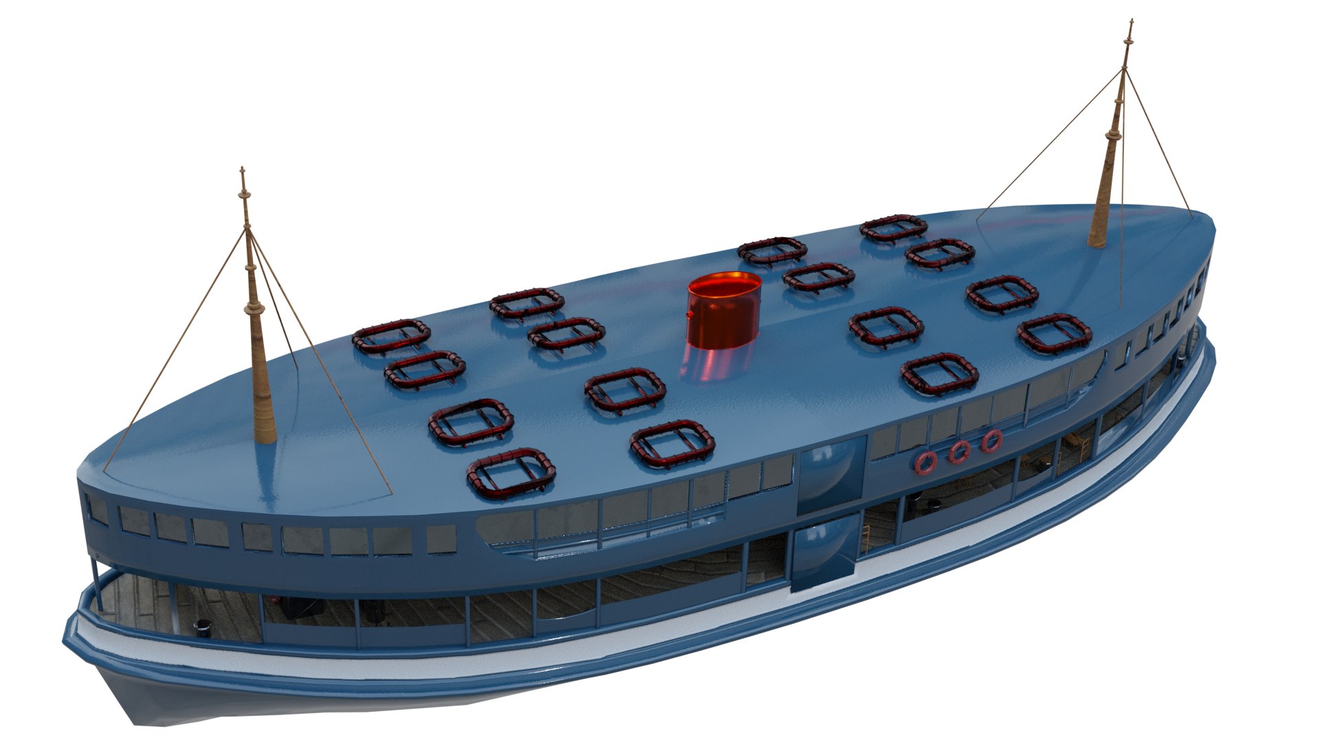 3D Ferry - TurboSquid 1997042