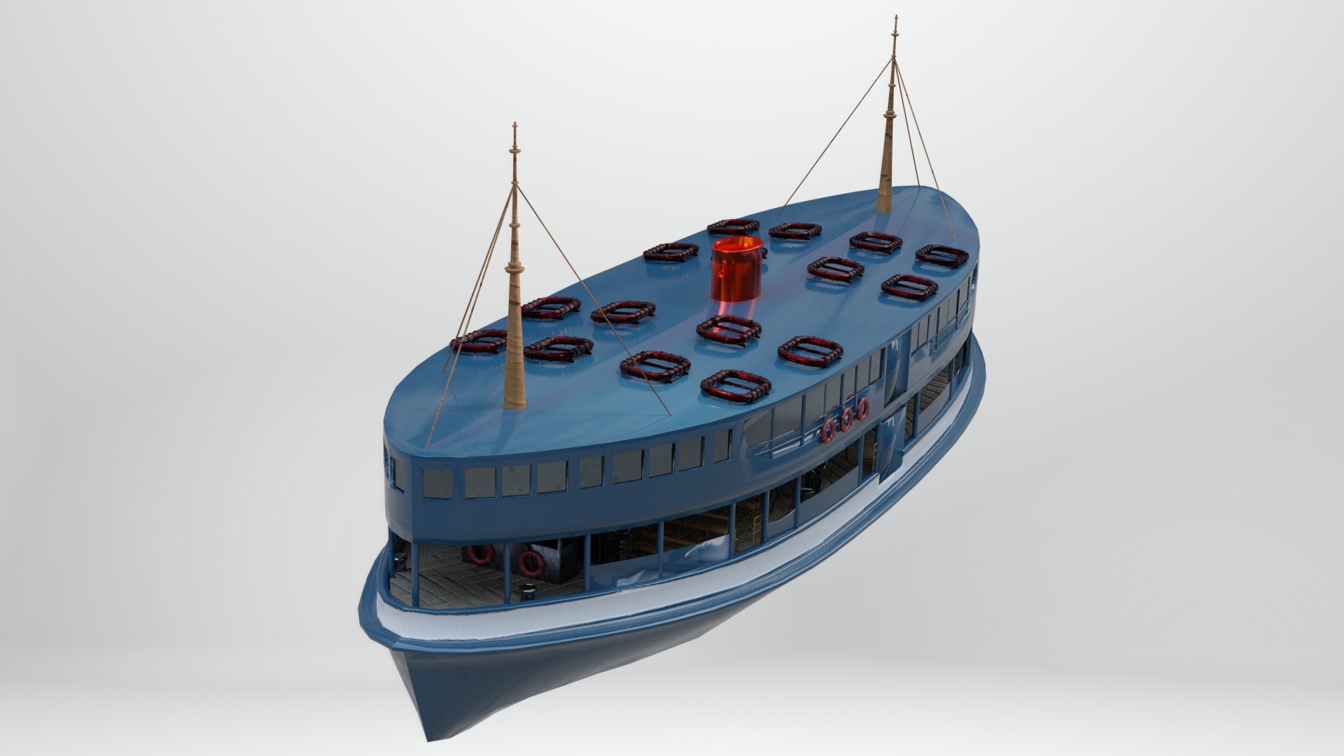 3D Ferry - TurboSquid 1997042
