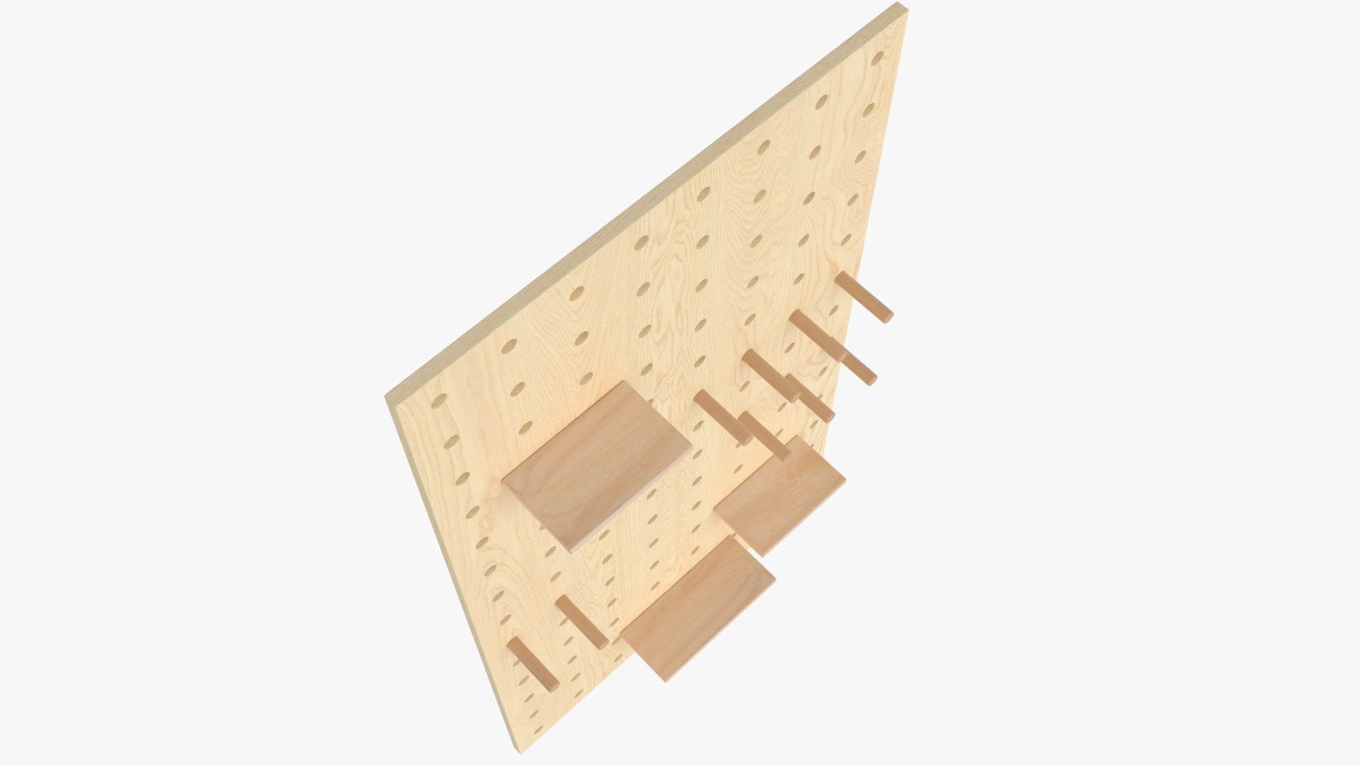 3D Model Peg Board - TurboSquid 1792285