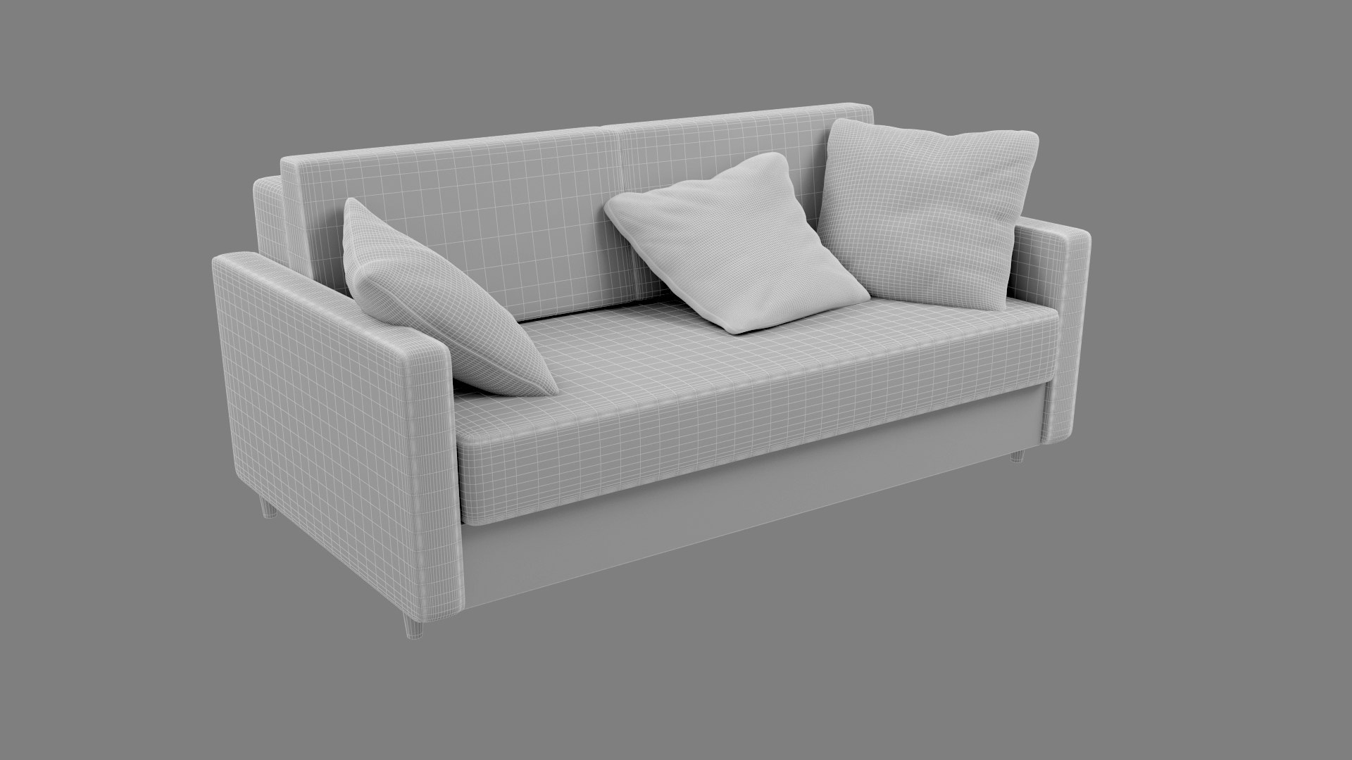 Couch Model - TurboSquid 1847415