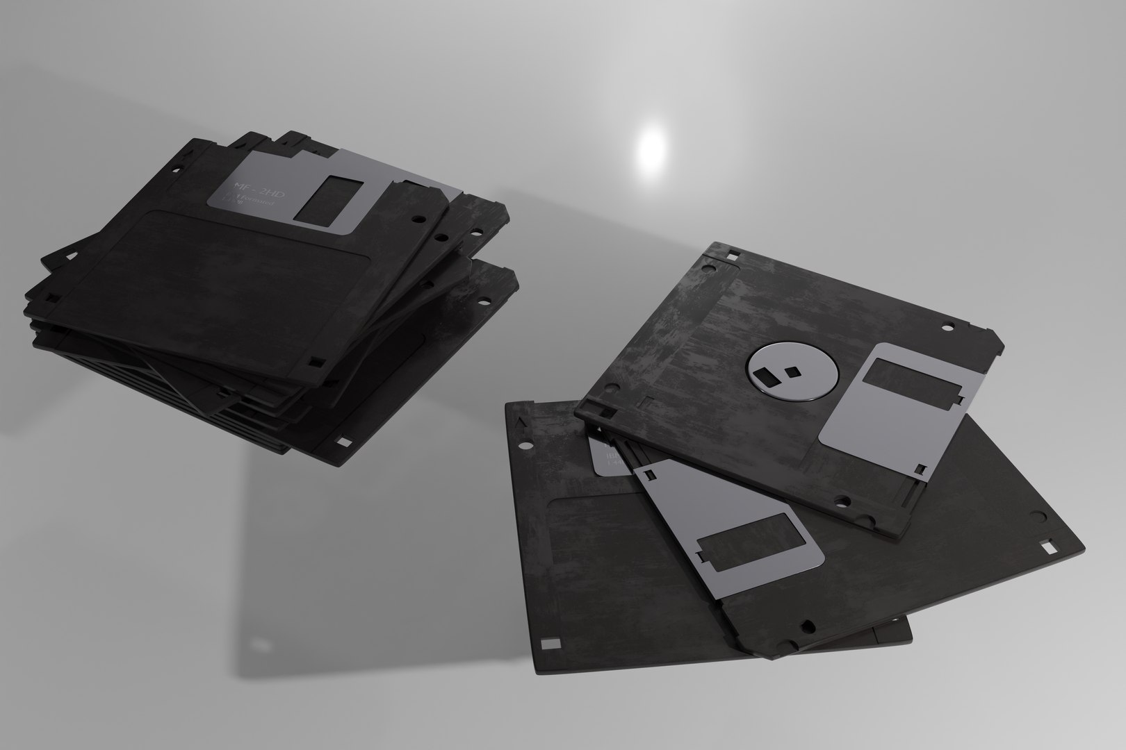 Floppy Disk 3D Model - TurboSquid 1832129