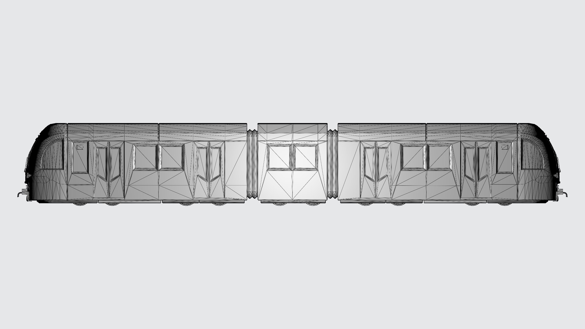 3D Modern Train - TurboSquid 2398539