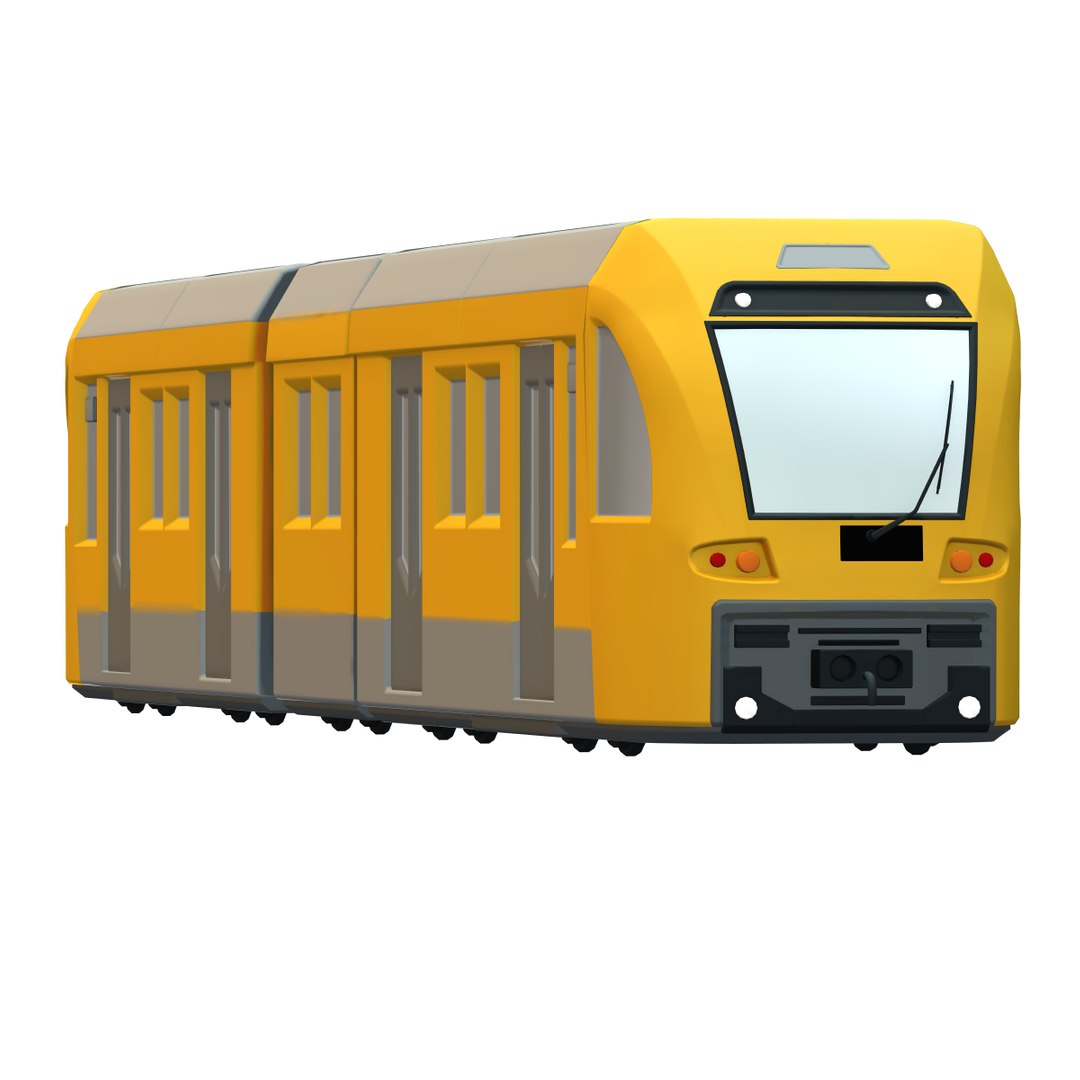 3D Modern Train - TurboSquid 2398539