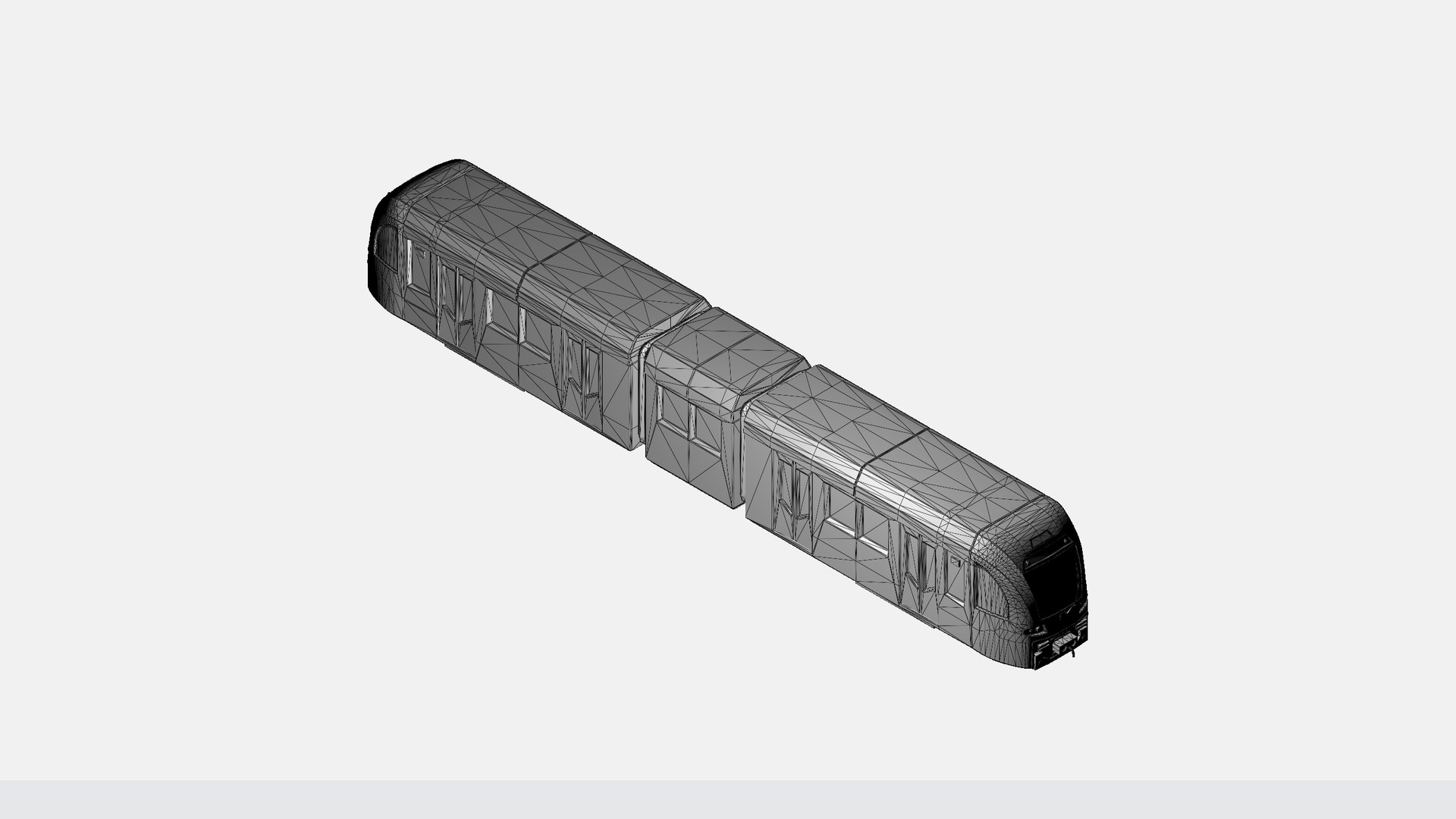 3D Modern Train - TurboSquid 2398539