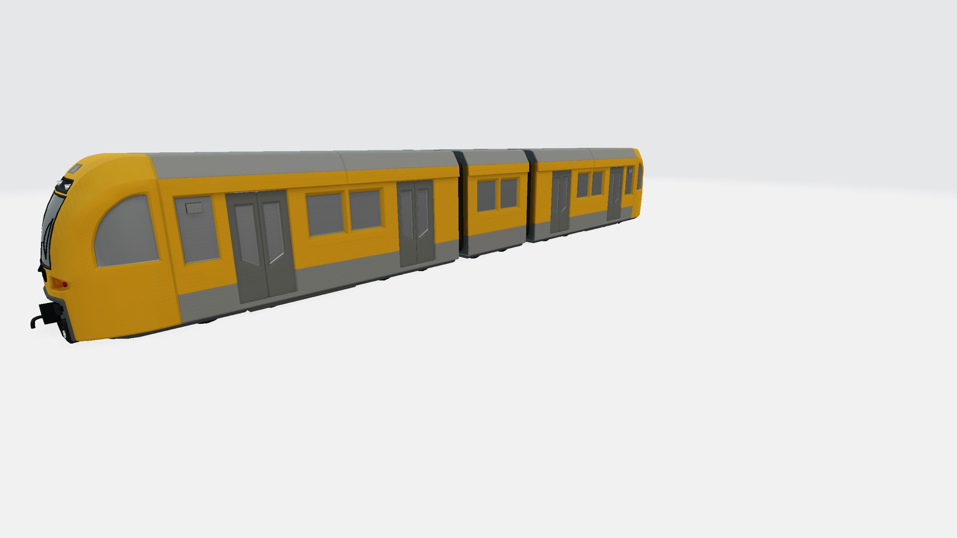 3D Modern Train - TurboSquid 2398539