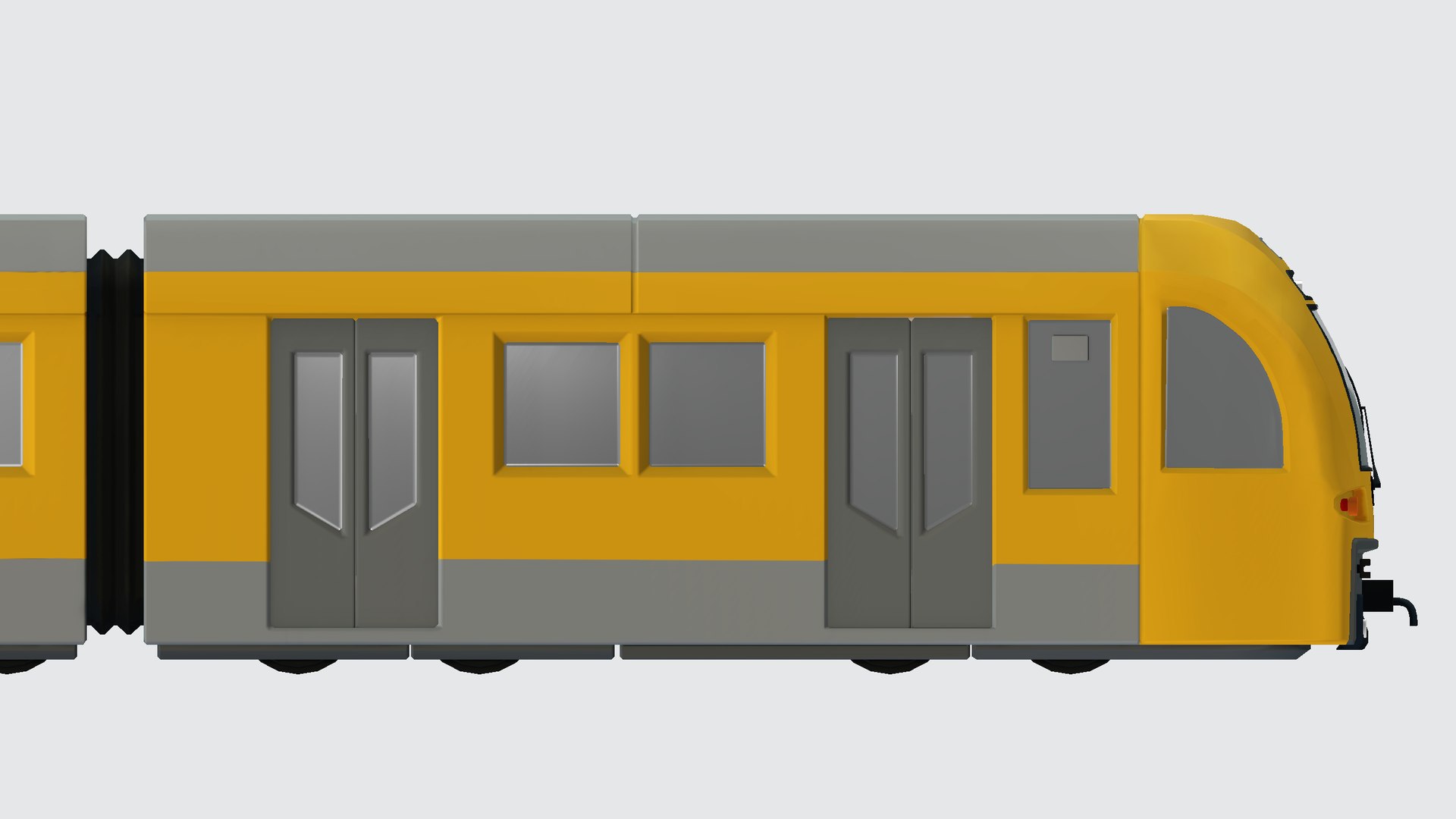 3D Modern Train - TurboSquid 2398539