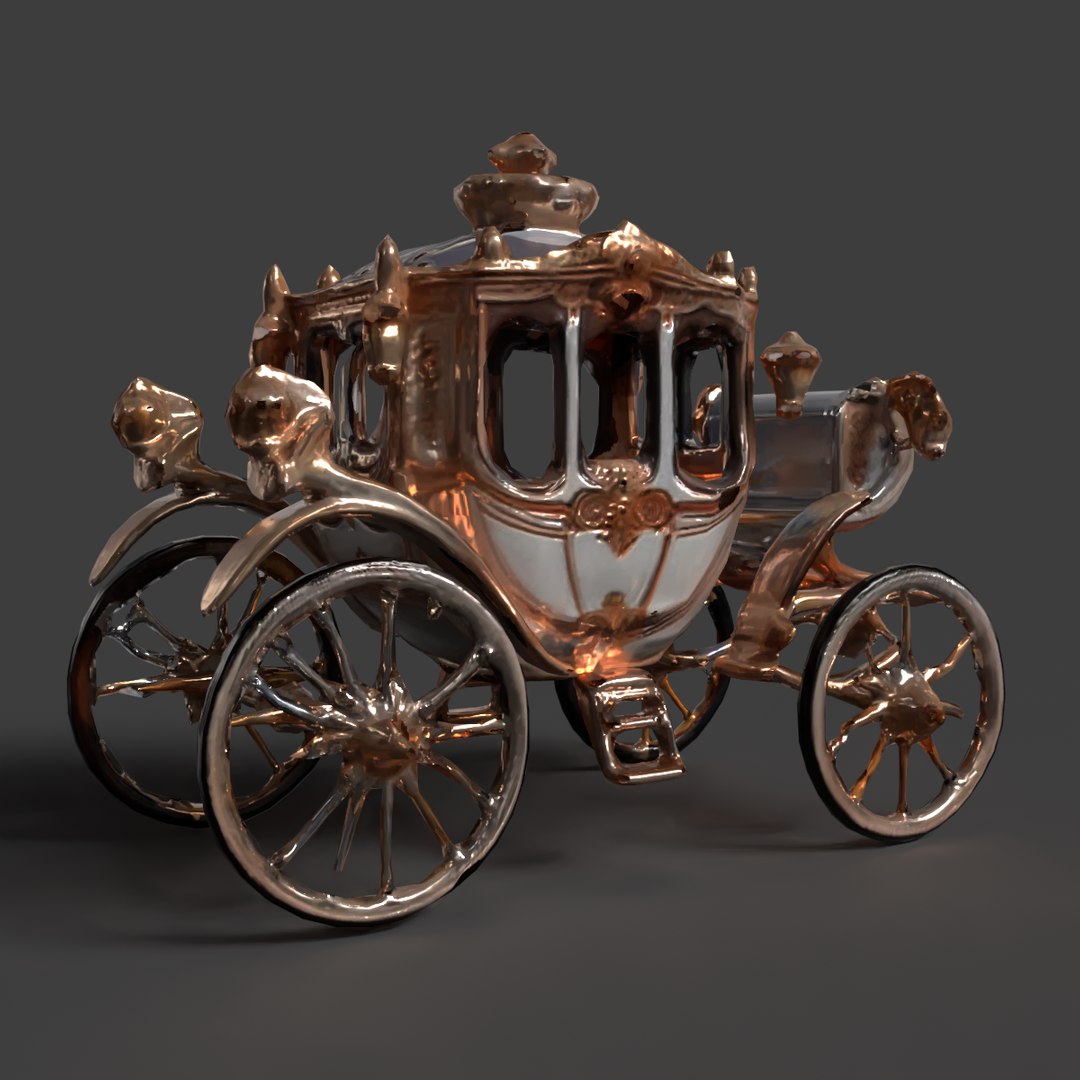 3D Chinese Ancient Carriage Figure - TurboSquid 2316691