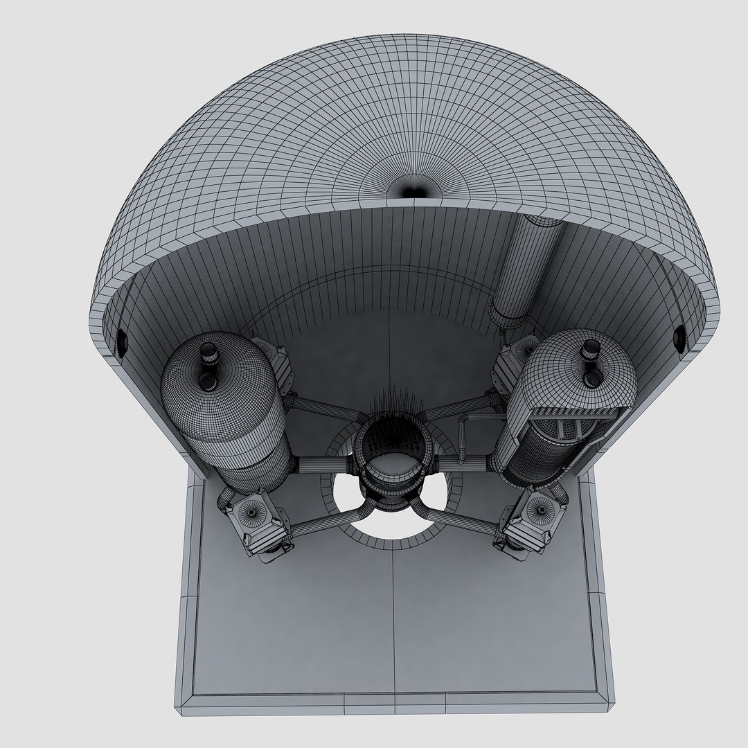Nuclear Power Plant 3D Model - TurboSquid 2014235