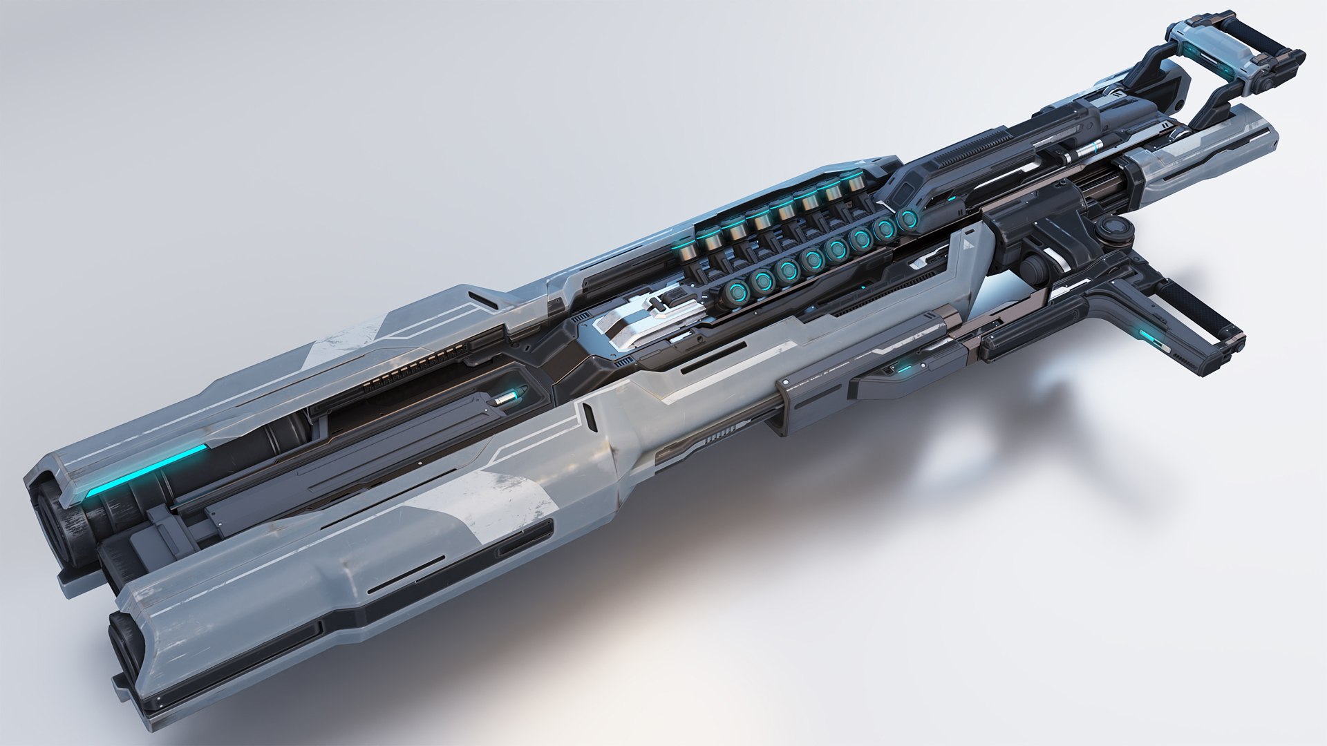 3D Sci Fi Weapom - TurboSquid 1732207