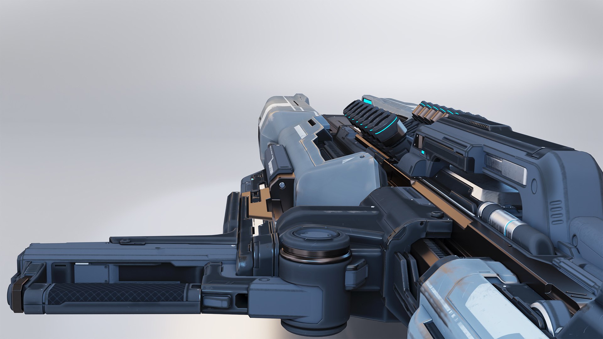 3D Sci Fi Weapom - TurboSquid 1732207