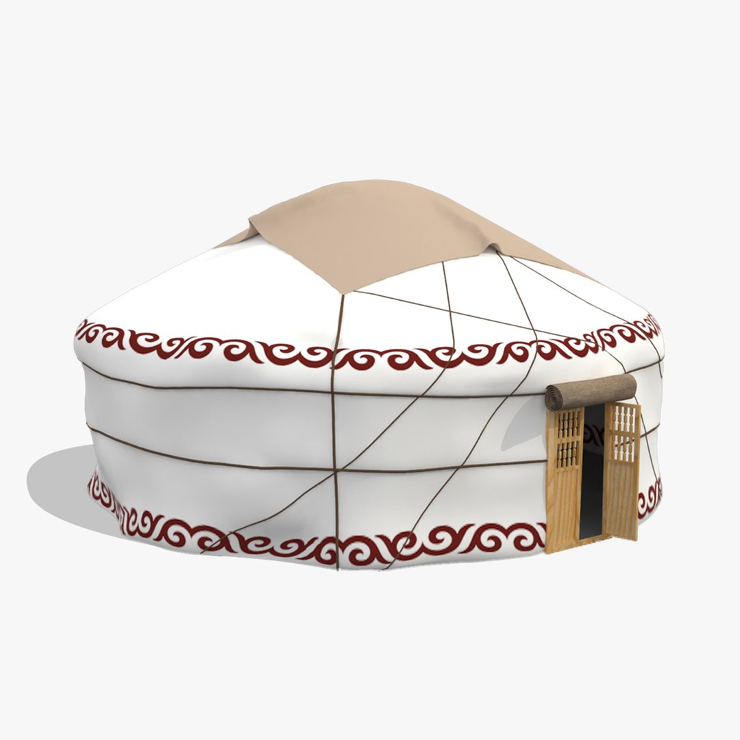 Yurt Kazakh 3D model - TurboSquid 2083583