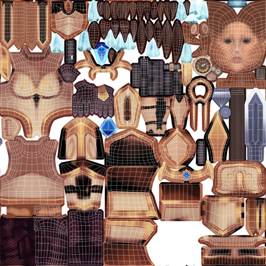 3D Female Warrior Hand Model - TurboSquid 1676971