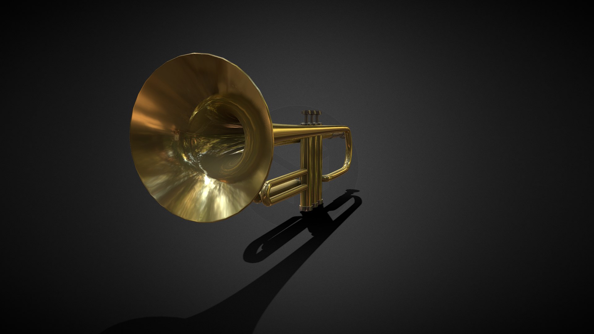 3D Trumpet - TurboSquid 2376956