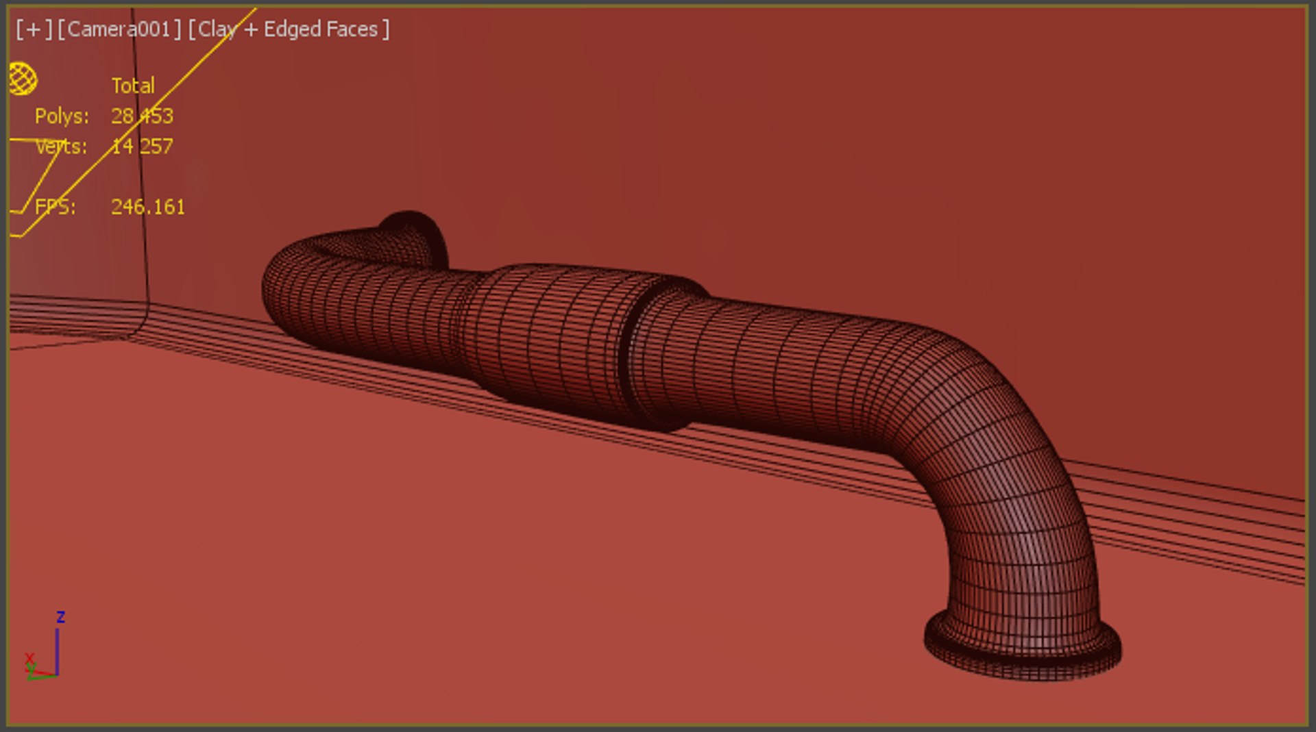 Pipe Industrial 3d Obj