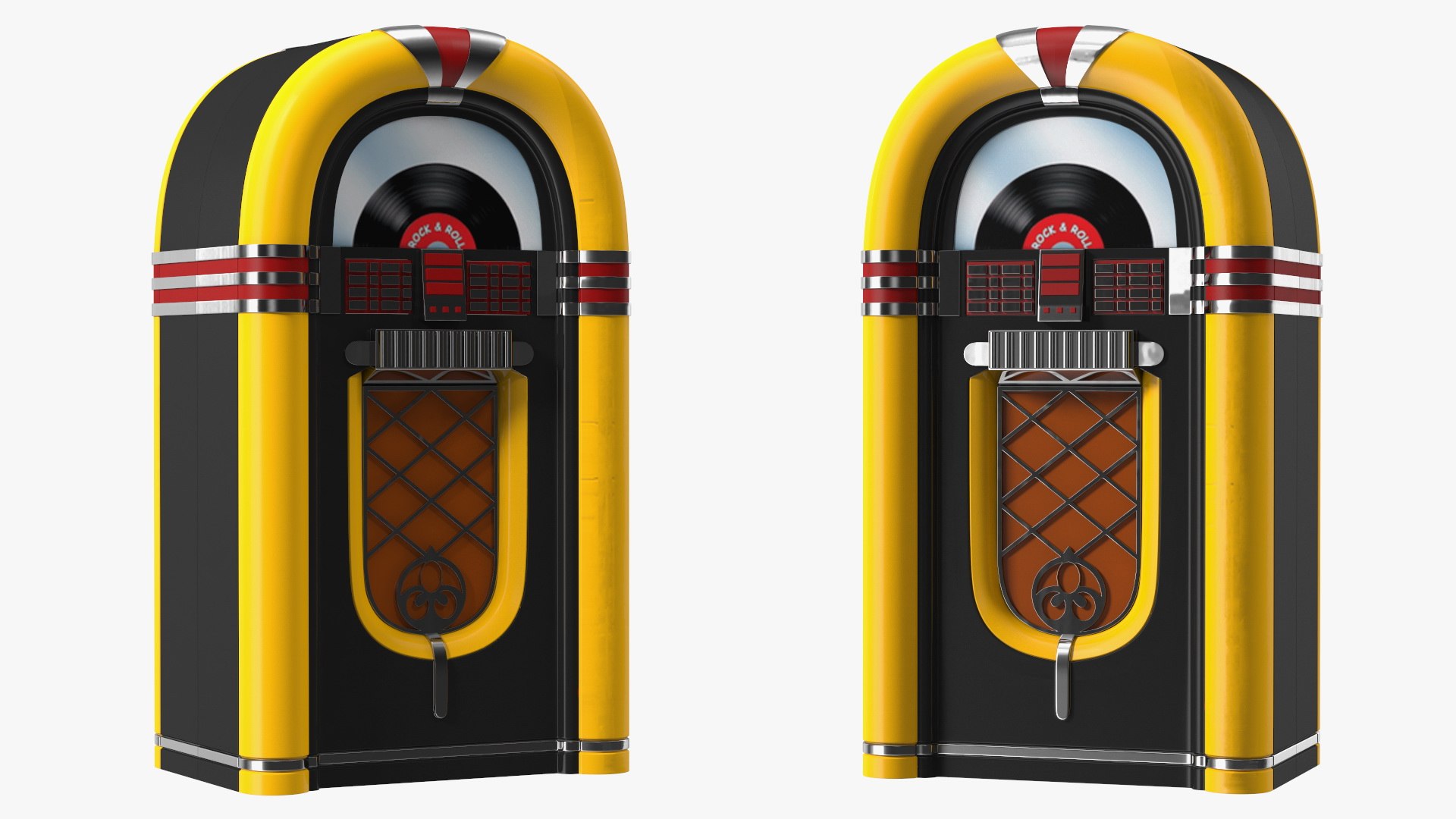 Advertising Volumetric Sign Vintage Jukebox 3D model - TurboSquid 1774231