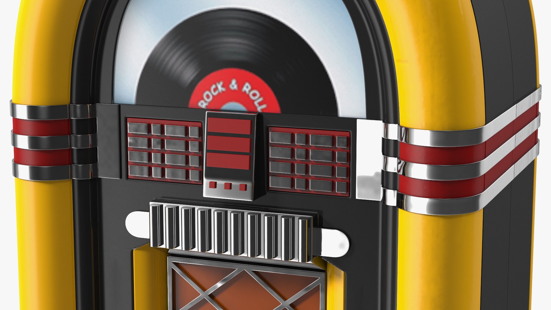 Advertising Volumetric Sign Vintage Jukebox 3D model - TurboSquid 1774231