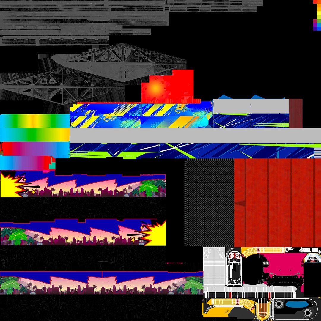 Advertising Volumetric Sign Vintage Jukebox 3D model - TurboSquid 1774231