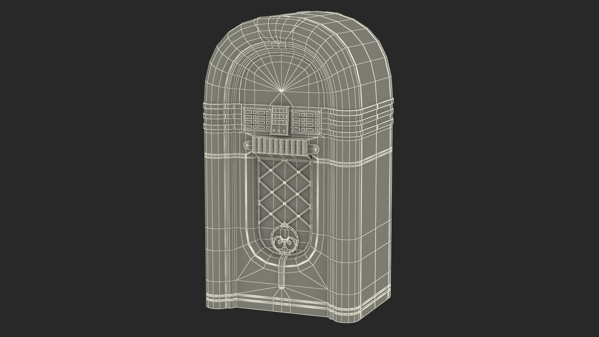 Advertising Volumetric Sign Vintage Jukebox 3D model - TurboSquid 1774231