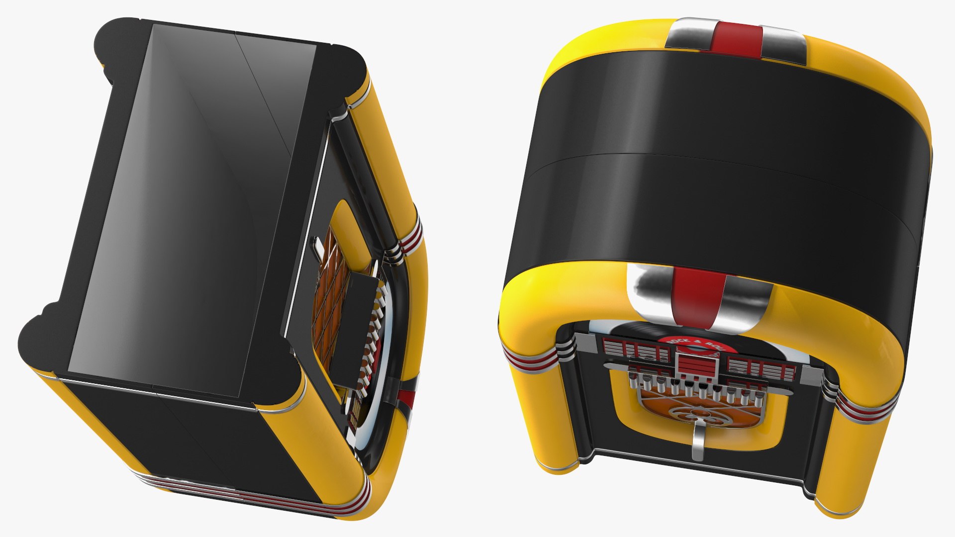 Advertising Volumetric Sign Vintage Jukebox 3D model - TurboSquid 1774231