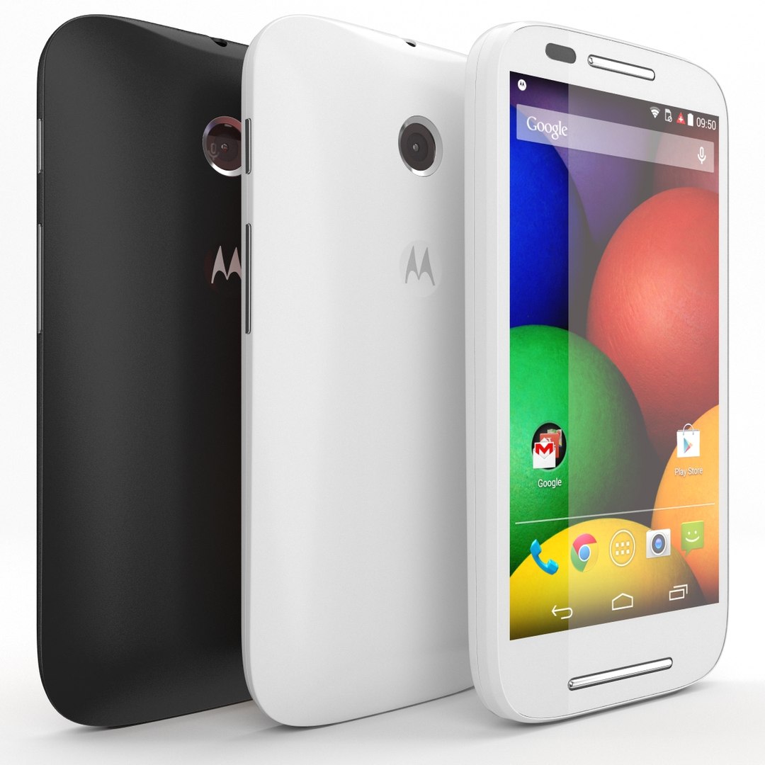 Motorola Moto E - 3d Max
