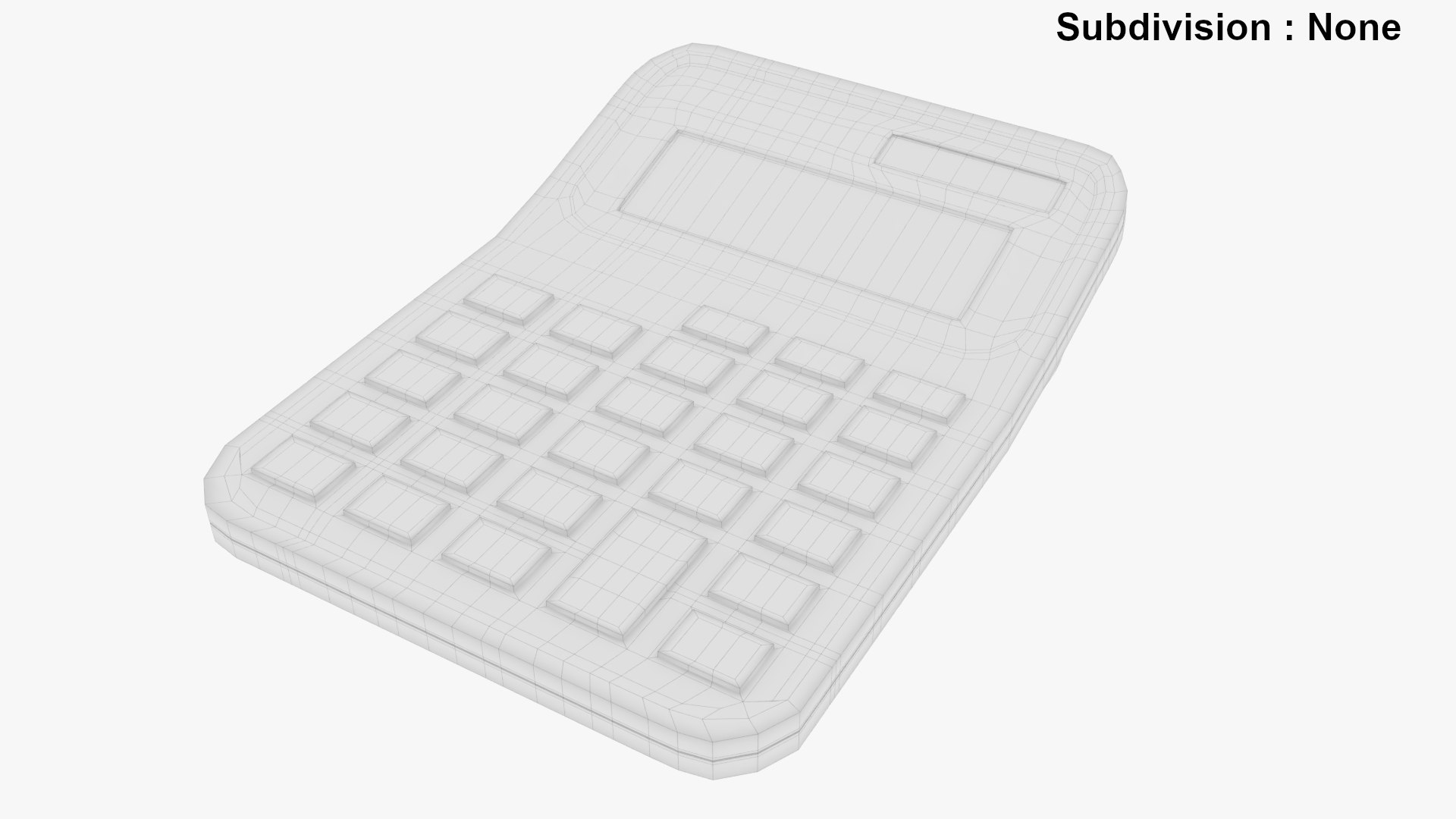 Office Calculator 3D Model - TurboSquid 1885880