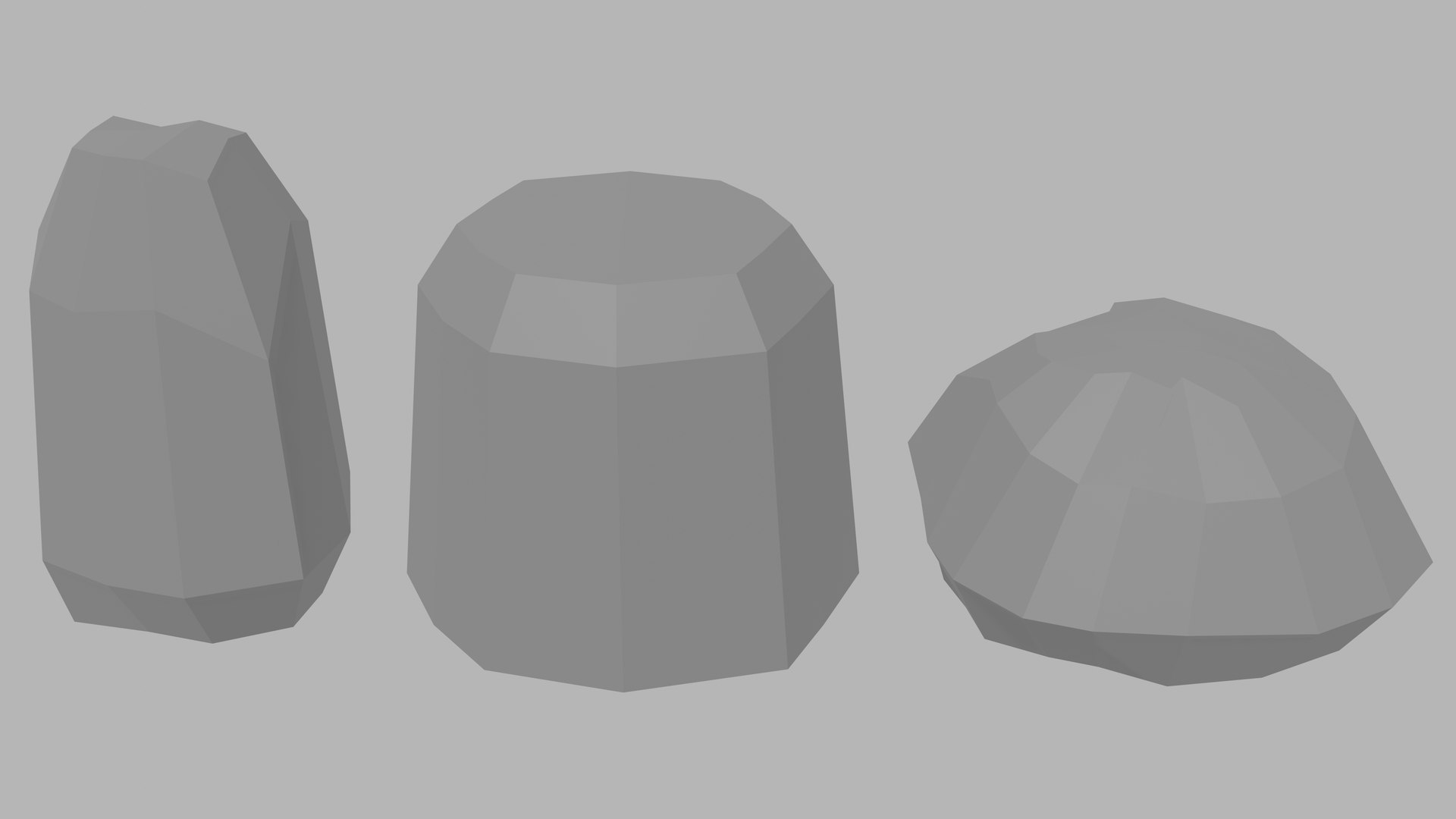 Low Poly Rocks Pack 3D - TurboSquid 2019087