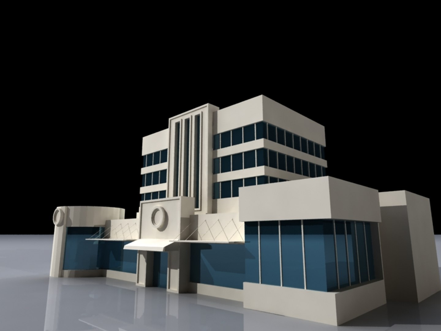 3d building model
