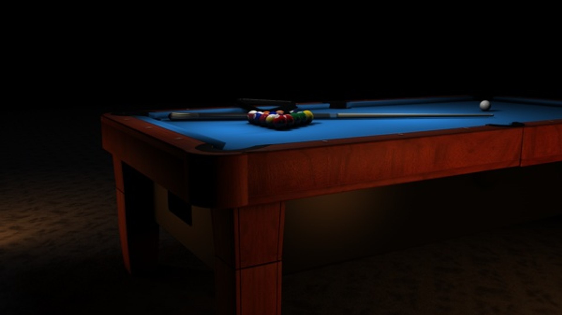 Cinema4d Pool Table