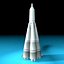 8k71ps Sputnik Rocket R-7 3d Model