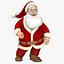 3d Model Poses Santa Clause