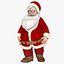 3d Model Poses Santa Clause