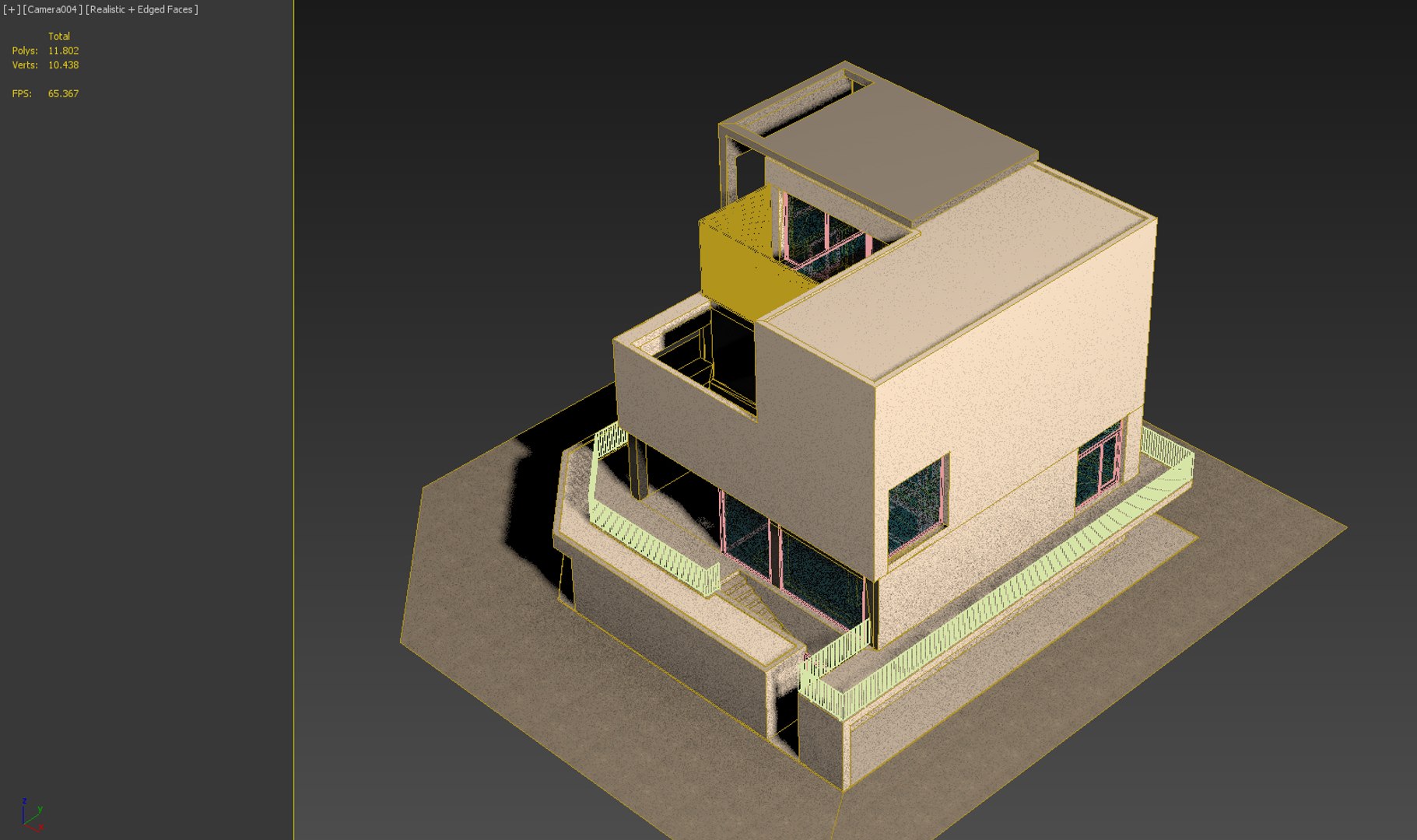 3D Corner Cubic House Modern - TurboSquid 1587484