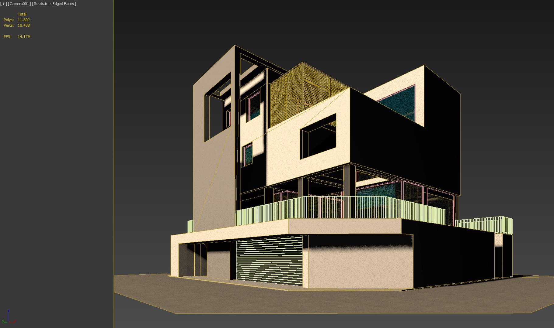 3D Corner Cubic House Modern - TurboSquid 1587484