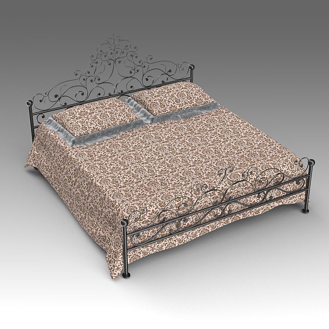 3d forged bed model