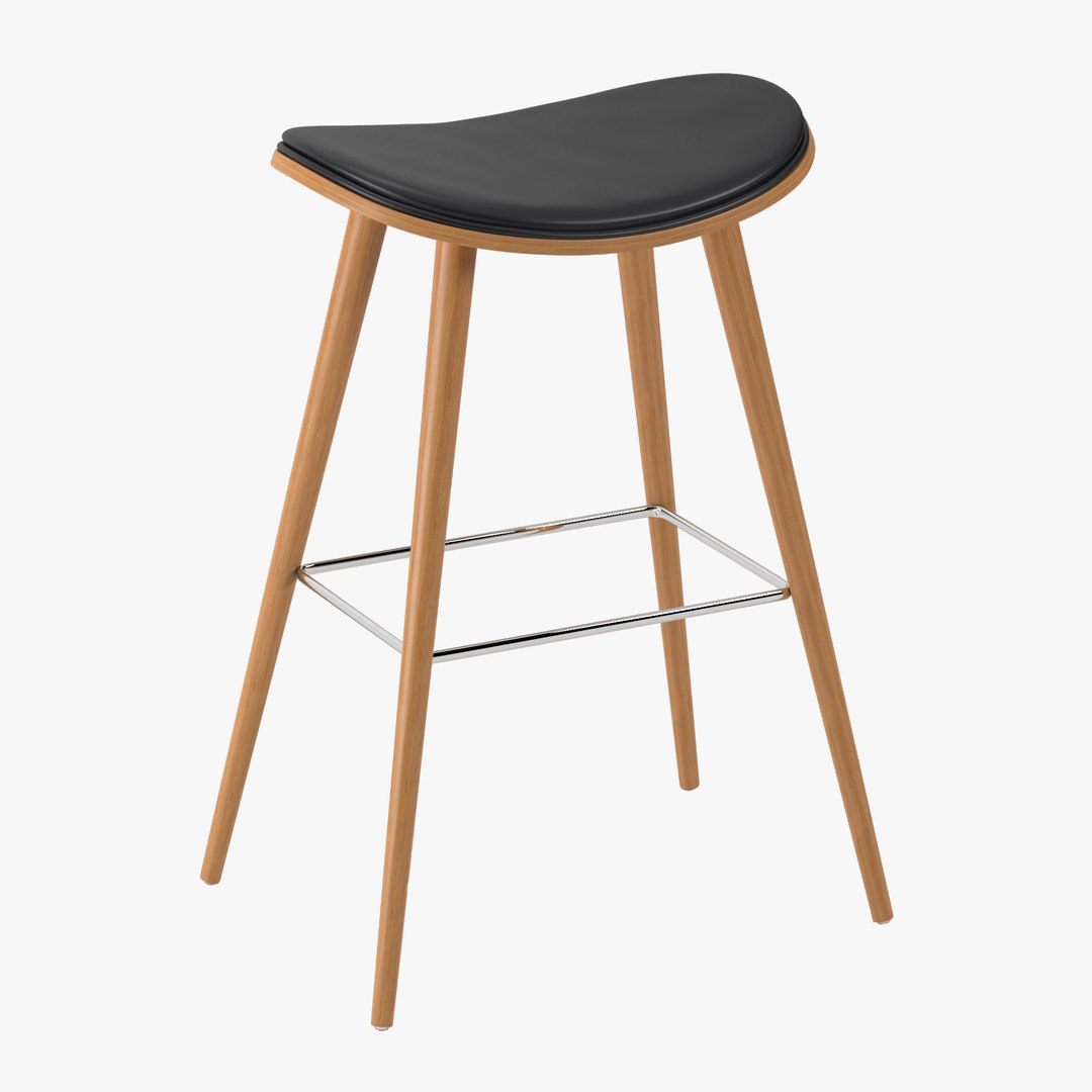 3D Realistic Bar Stool - TurboSquid 1327030