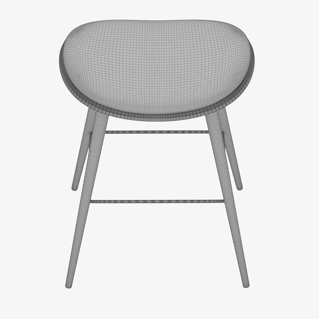 3D Realistic Bar Stool - TurboSquid 1327030