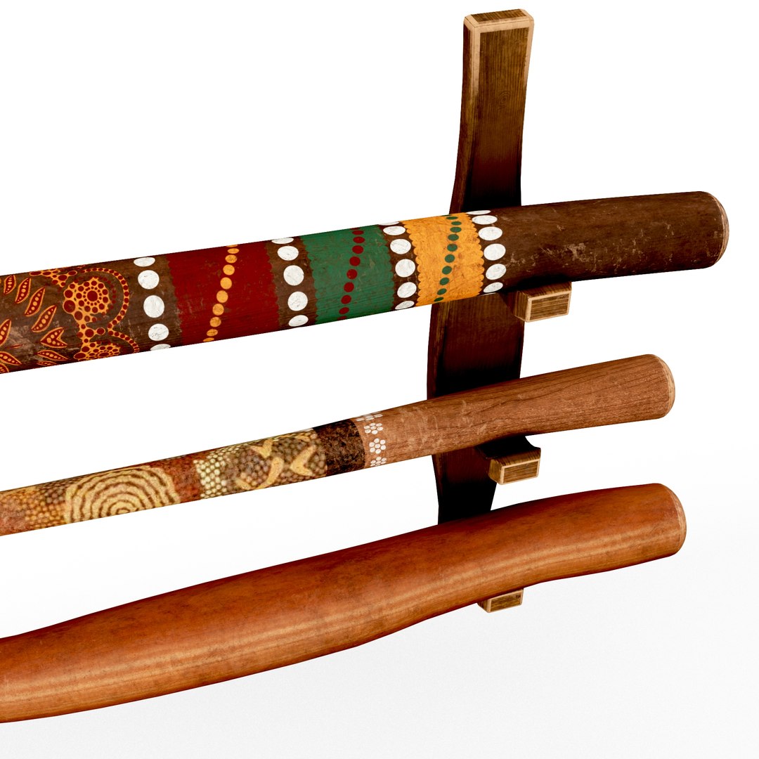 Trumpet Wooden Didjeridoo 3D Model - TurboSquid 1641091