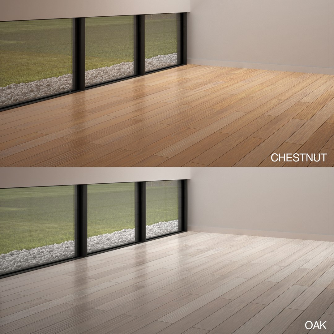 3d Linear Parquet 4 Wood