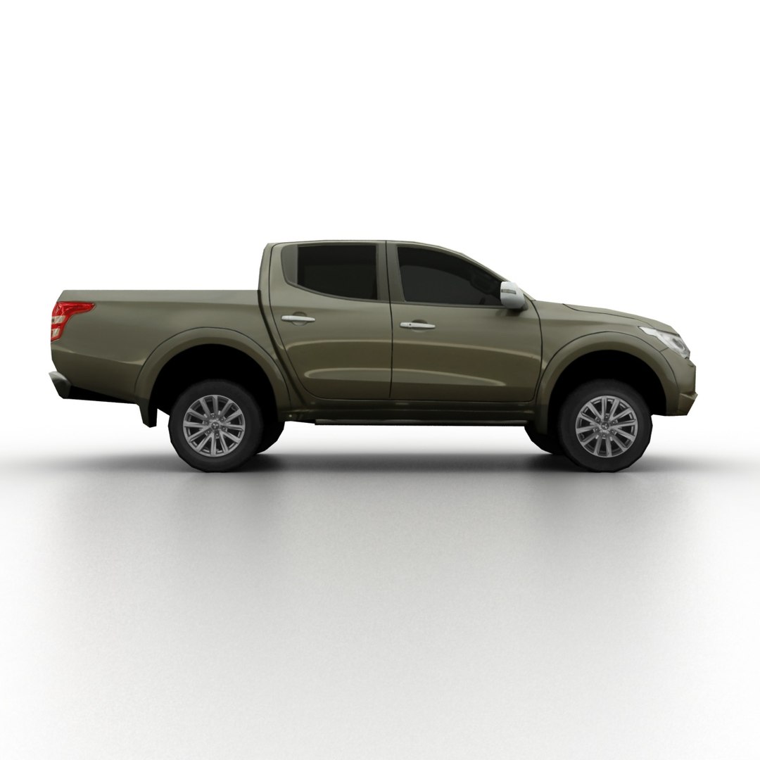 3d L200 Triton 2015 Pickup Truck Model