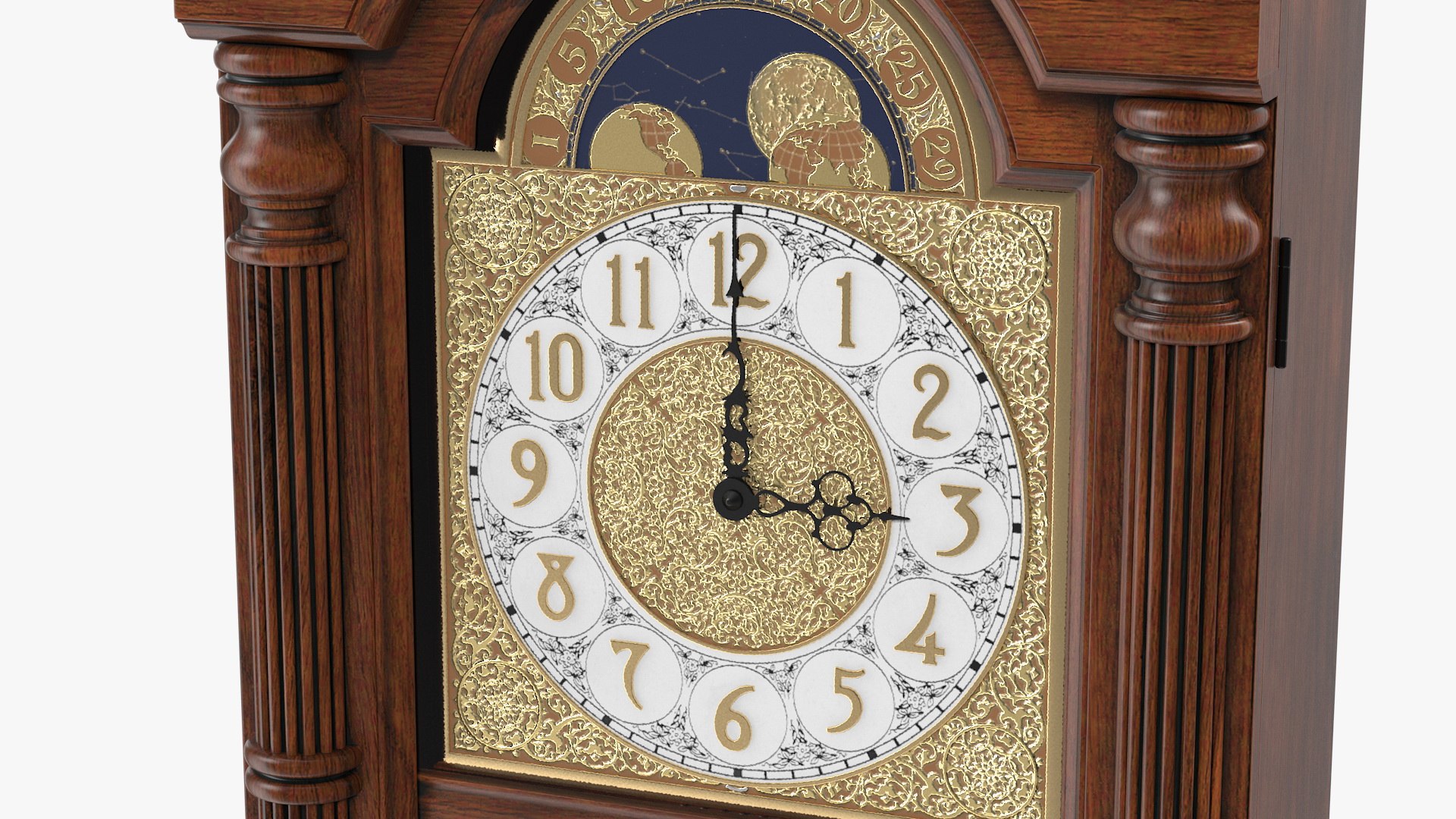 Antique Clocks Collection Model - TurboSquid 1799516