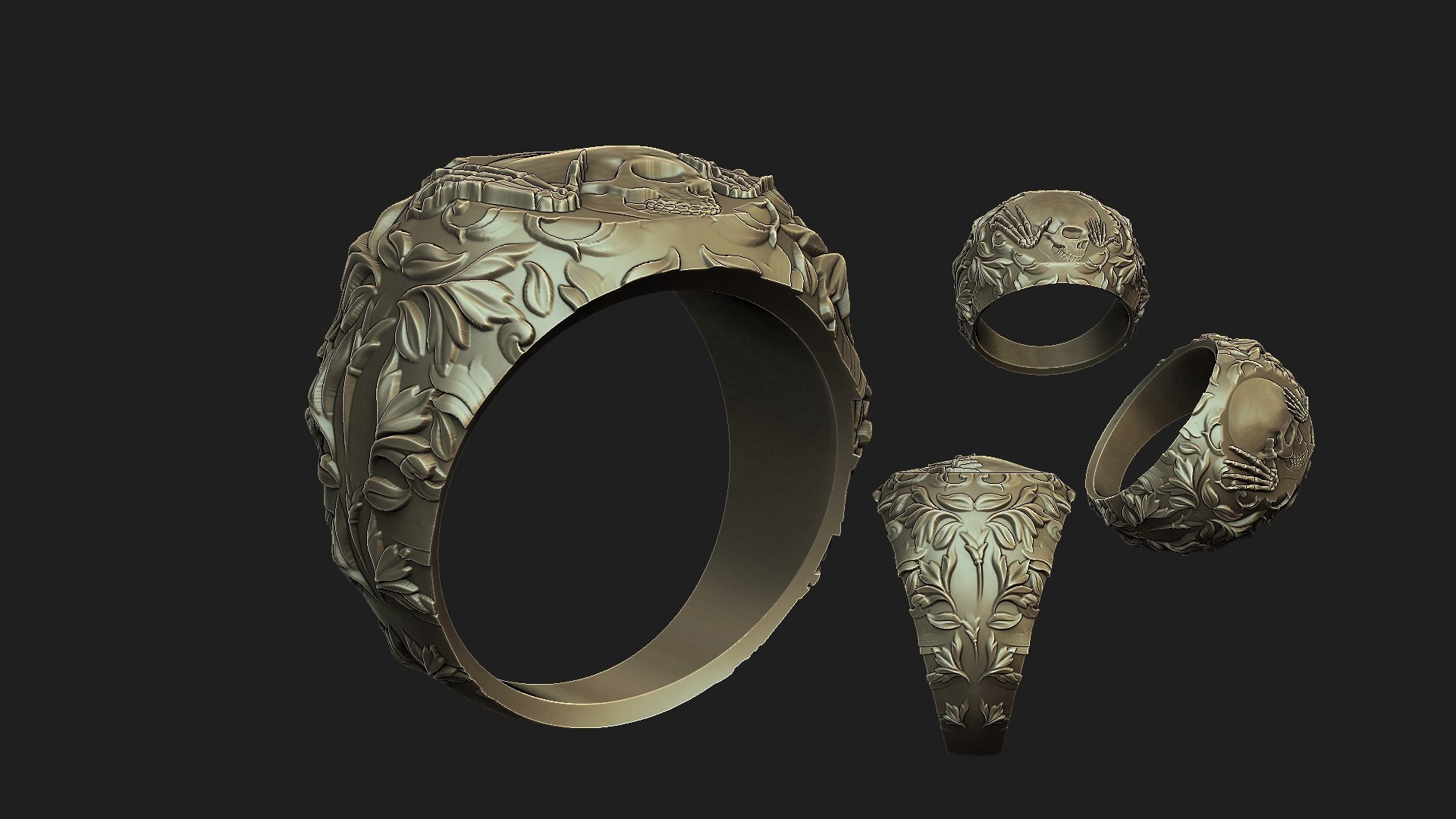 3D biker ring2 - TurboSquid 2141977