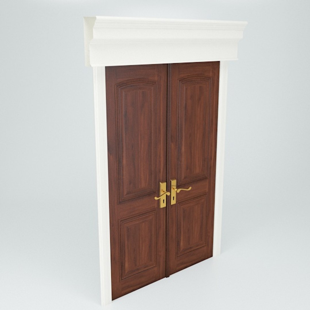 Double Doors 3d Max